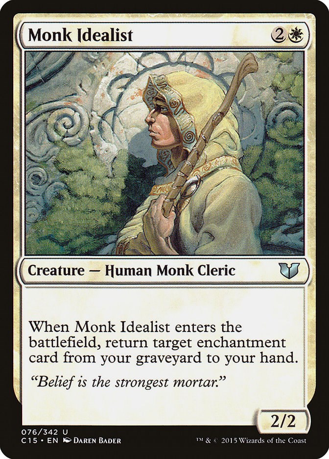 Monk Idealist - Commander 2015 - Magic: The Gathering