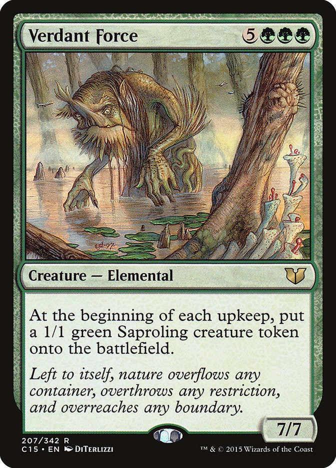 Verdant Force - Commander 2015 - Magic: The Gathering