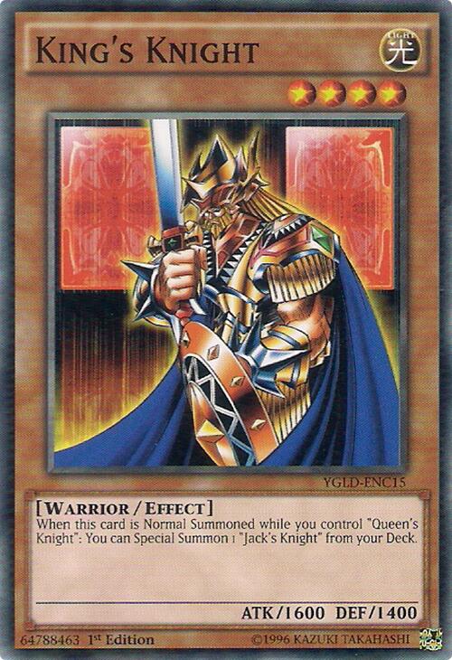 King's Knight (C) - King of Games: Yugi's Legendary Decks - YuGiOh