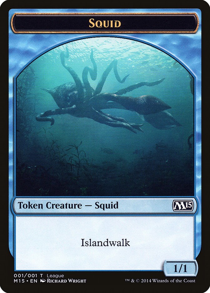Squid Token - League Promos - Magic: The Gathering