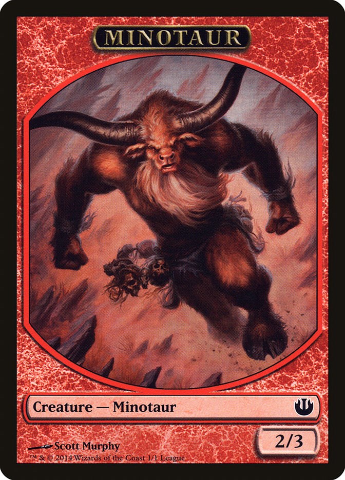 Minotaur Token - League Promos - Magic: The Gathering