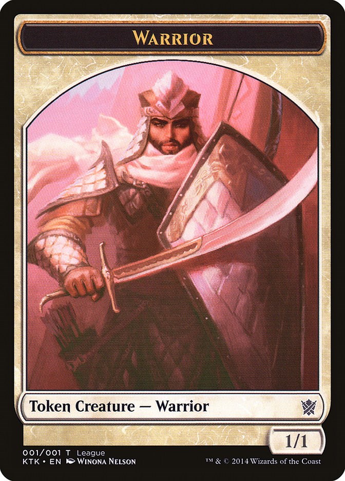 Warrior Token - League Promos - Magic: The Gathering