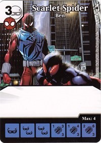 Scarlet Spider - Ben - The Amazing Spider-Man - Dice Masters