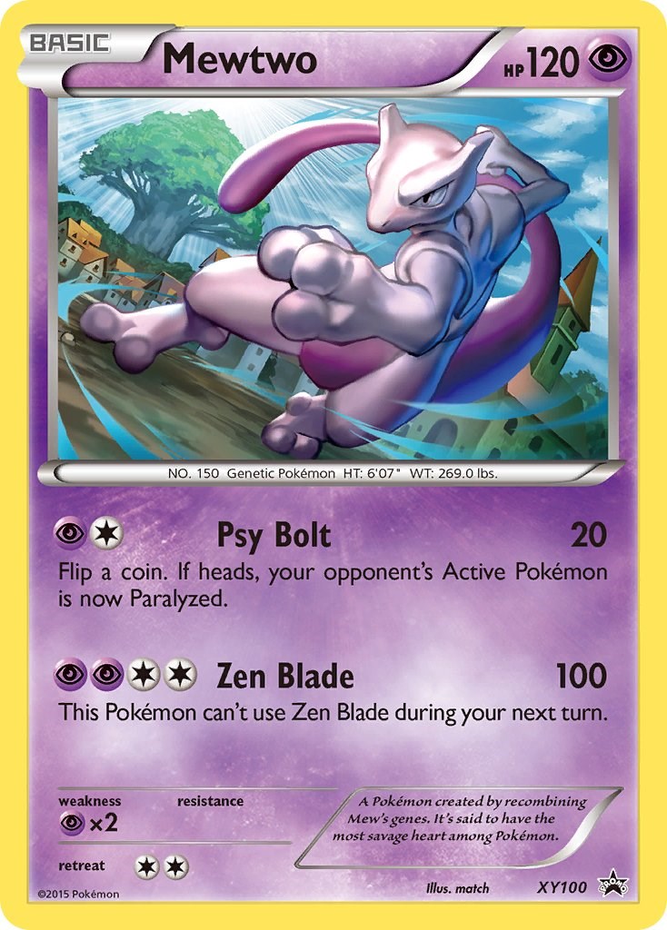 Mewtwo - XY100 - XY Promos - Pokemon