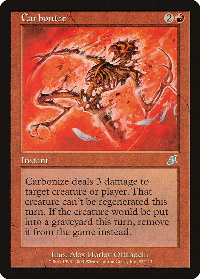 Carbonize - Scourge - Magic: The Gathering