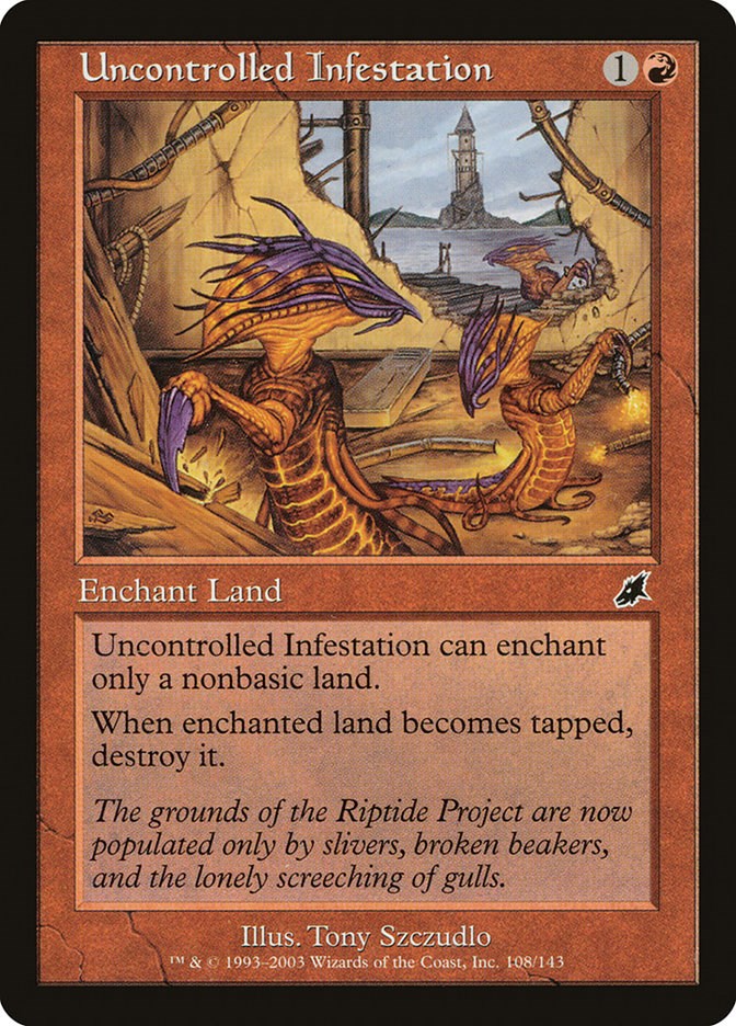 Uncontrolled Infestation - Scourge - Magic: The Gathering
