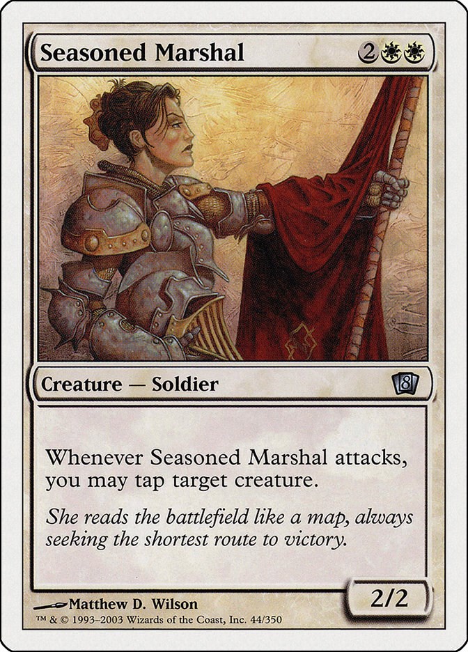 Seasoned Marshal - 8th Edition - Magic: The Gathering