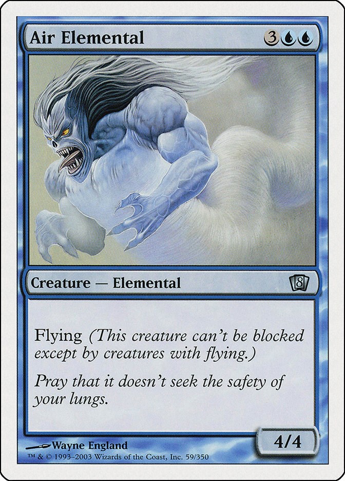 Air Elemental - 8th Edition - Magic: The Gathering