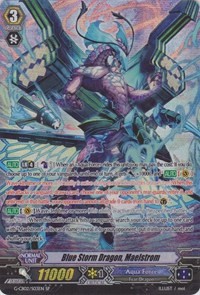 Blue Storm Dragon, Maelstrom (SP) - G-CB02: Commander of the Incessant Waves - Cardfight Vanguard
