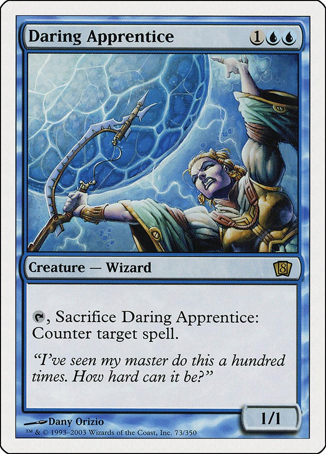 Daring Apprentice - 8th Edition - Magic: The Gathering