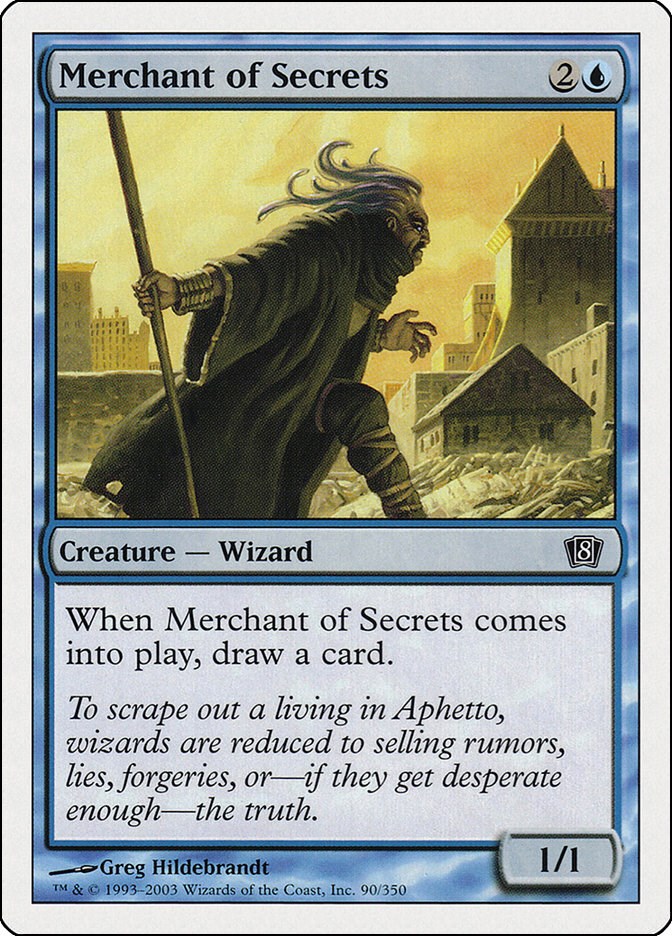 Merchant of Secrets - 8th Edition - Magic: The Gathering