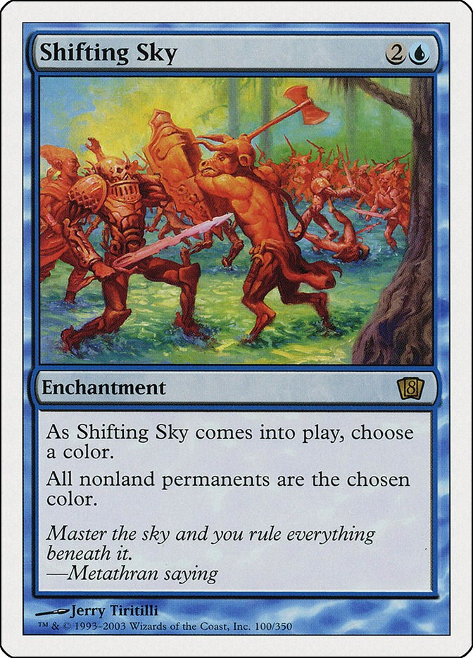 Shifting Sky - 8th Edition - Magic: The Gathering