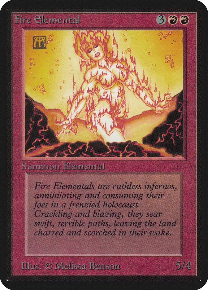 Fire Elemental - Alpha Edition - Magic: The Gathering