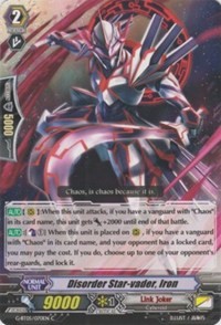 Disorder Star-vader, Iron - Moonlit Dragonfang - Cardfight Vanguard
