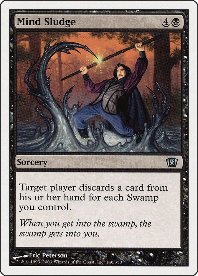Mind Sludge - 8th Edition - Magic: The Gathering