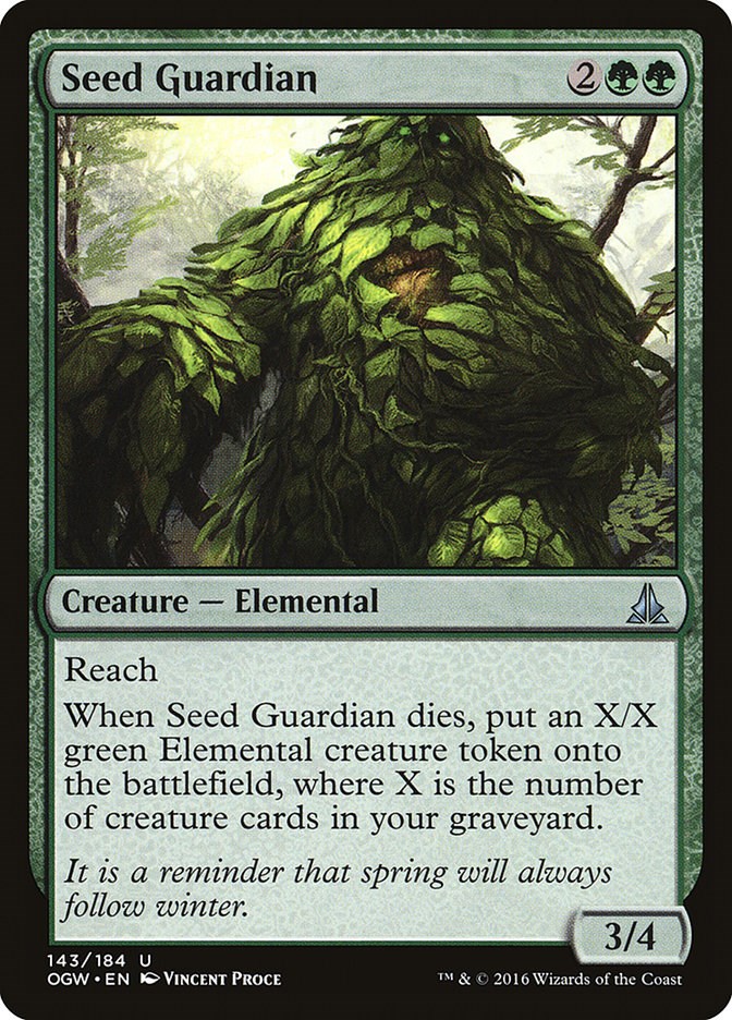 Seed Guardian - Oath of the Gatewatch - Magic: The Gathering