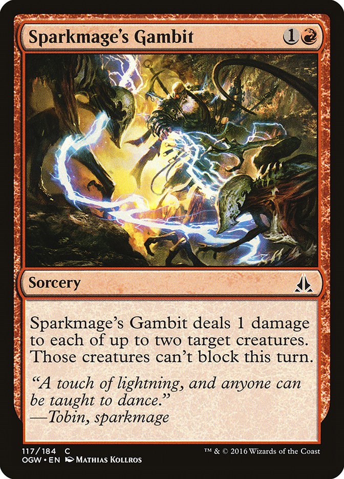 Sparkmage's Gambit - Oath of the Gatewatch - Magic: The Gathering