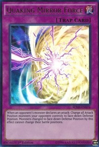 Quaking Mirror Force - Breakers of Shadow - YuGiOh