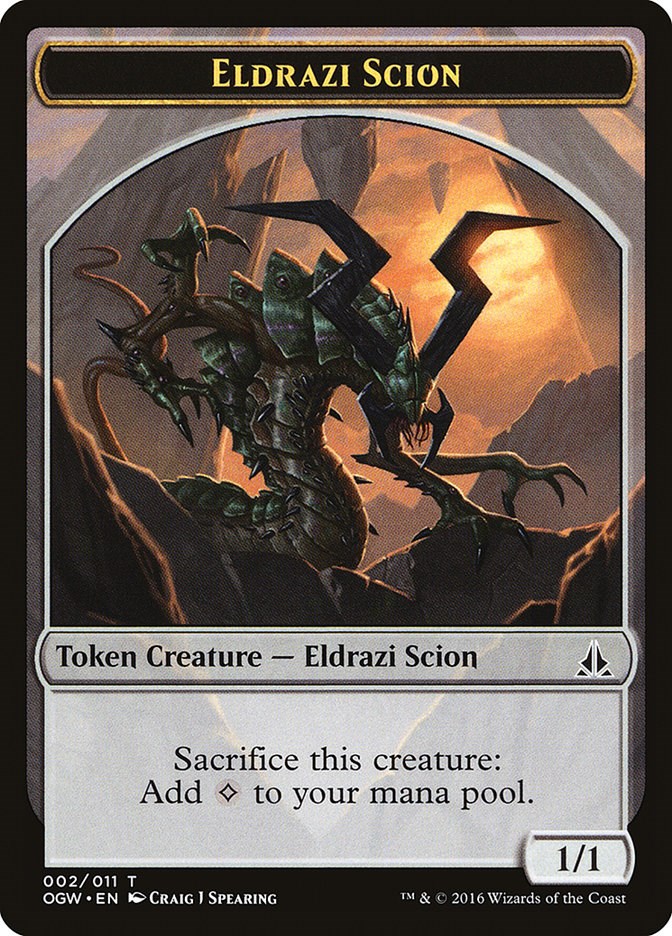 Eldrazi Scion Token (002) - Oath of the Gatewatch - Magic: The Gathering