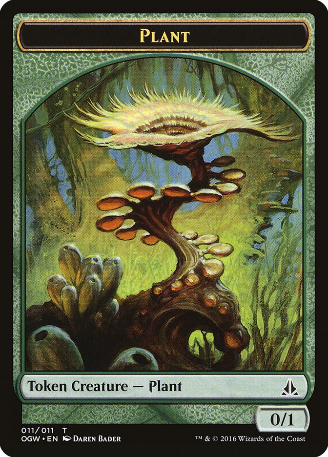 Plant Token - Oath of the Gatewatch - Magic: The Gathering