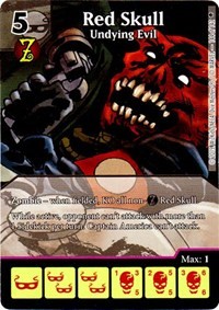 Red Skull - Undying Evil (Full Art) - Age of Ultron - Dice Masters