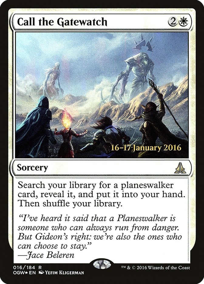 Call the Gatewatch - Prerelease Cards - Magic: The Gathering