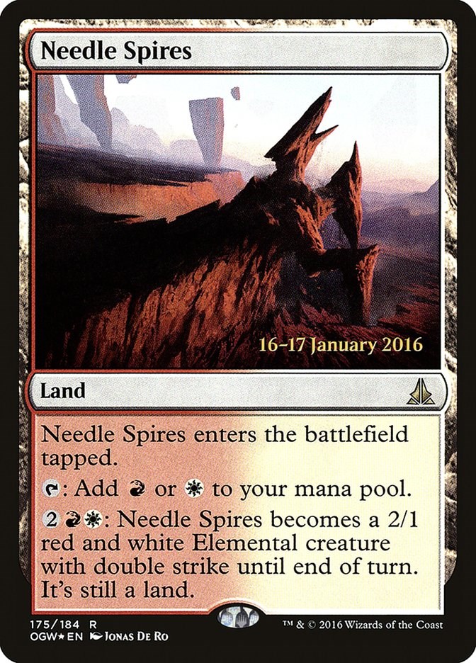 Needle Spires - Prerelease Cards - Magic: The Gathering