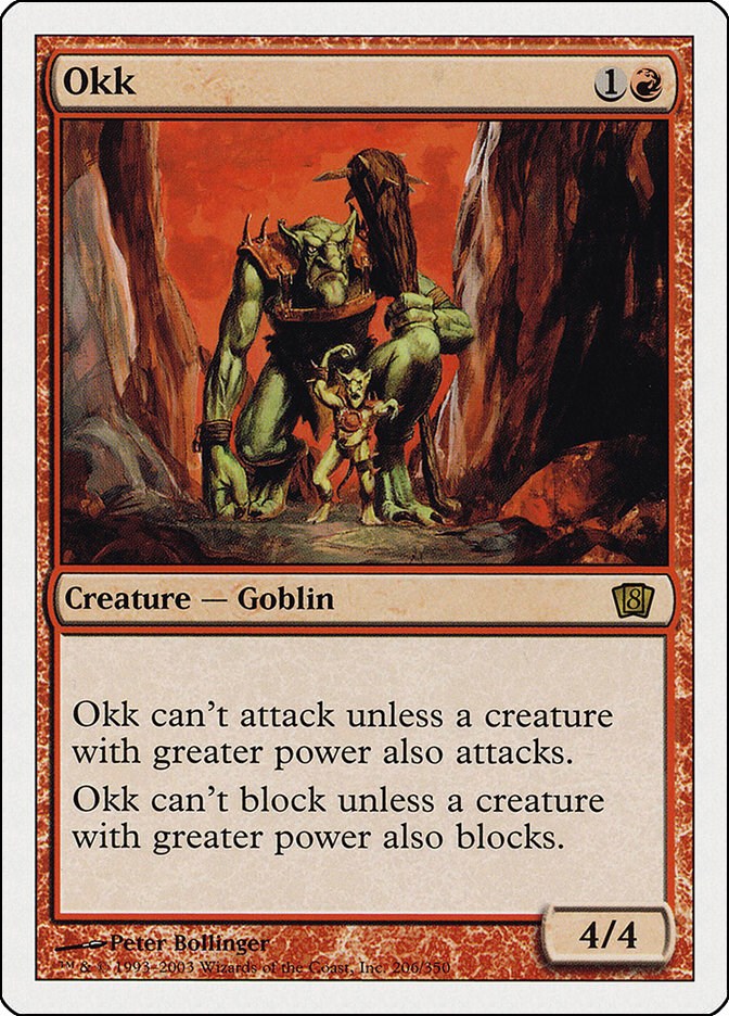 Okk - 8th Edition - Magic: The Gathering