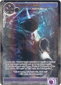Space-Time Collapse (Full Art) - The Moonlit Savior - Force of Will