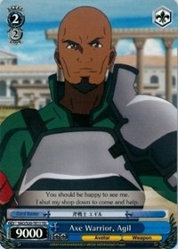 Axe Warrior, Agil (TD) - Sword Art Online - Weiss Schwarz