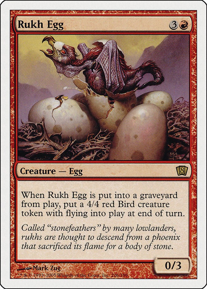 Rukh Egg - 8th Edition - Magic: The Gathering