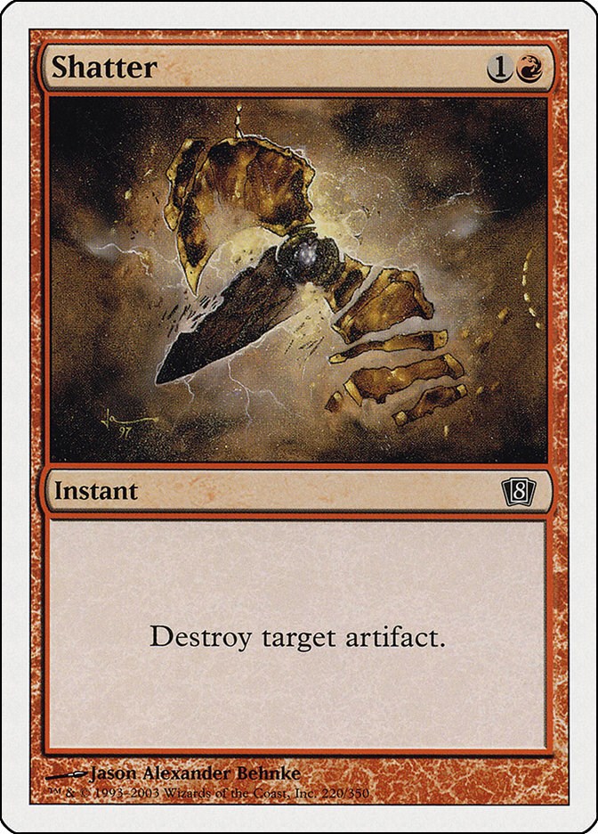 Shatter - 8th Edition - Magic: The Gathering