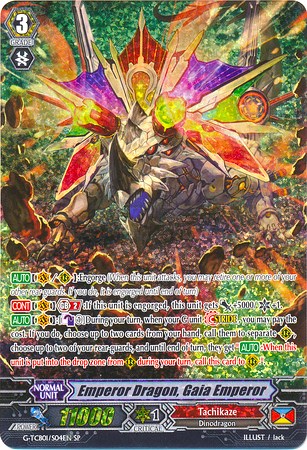 Emperor Dragon, Gaia Emperor (SP) - G-TCB01: The RECKLESS RAMPAGE ...