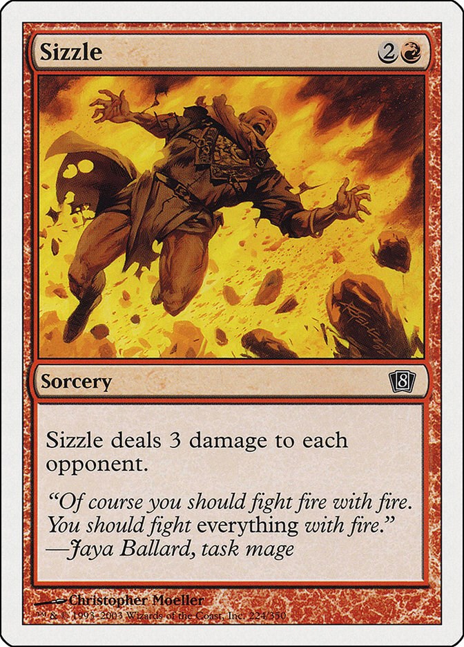Sizzle - 8th Edition - Magic: The Gathering