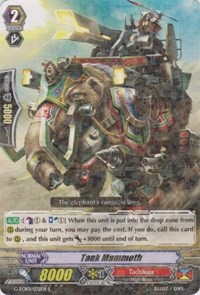 Tank Mammoth - G-TCB01: The RECKLESS RAMPAGE - Cardfight Vanguard