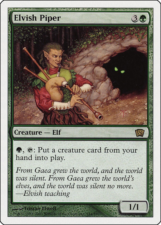 Elvish Piper - 8th Edition - Magic: The Gathering