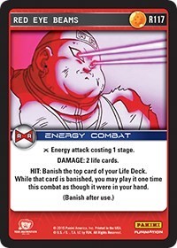 Red Eye Beams - Panini: Evolution - Dragon Ball Z TCG