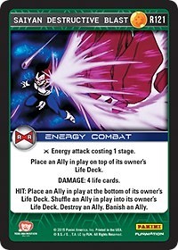 Saiyan Destructive Blast - Panini: Evolution - Dragon Ball Z TCG
