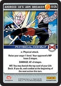 Android 18's Arm Breaker - Panini: Evolution - Dragon Ball Z TCG