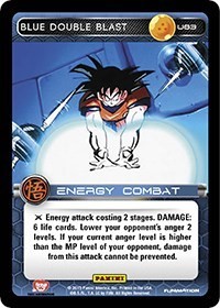 Blue Double Blast - Panini: Movie Collection - Dragon Ball Z TCG