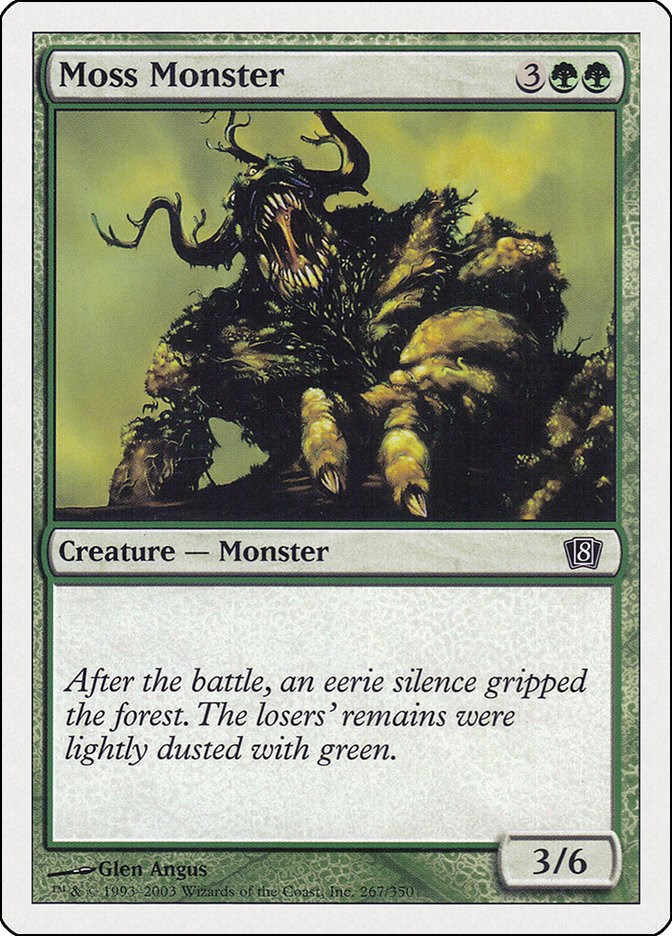 Moss Monster - 8th Edition - Magic: The Gathering