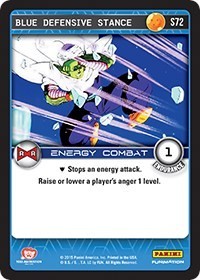 Blue Defensive Stance - Panini: Evolution - Dragon Ball Z TCG