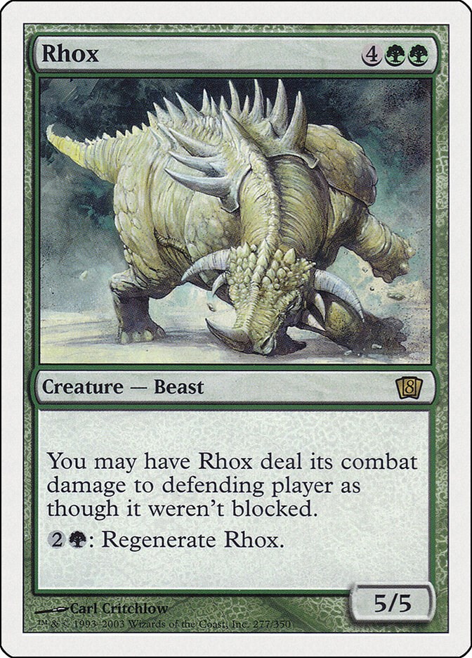 Rhox - 8th Edition - Magic: The Gathering