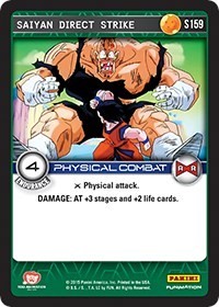 Saiyan Direct Strike - Panini: Evolution - Dragon Ball Z TCG