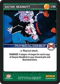 Saiyan Headbutt - Panini: Evolution - Dragon Ball Z TCG