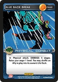 Blue Back Break - Panini: Heroes & Villains - Dragon Ball Z TCG
