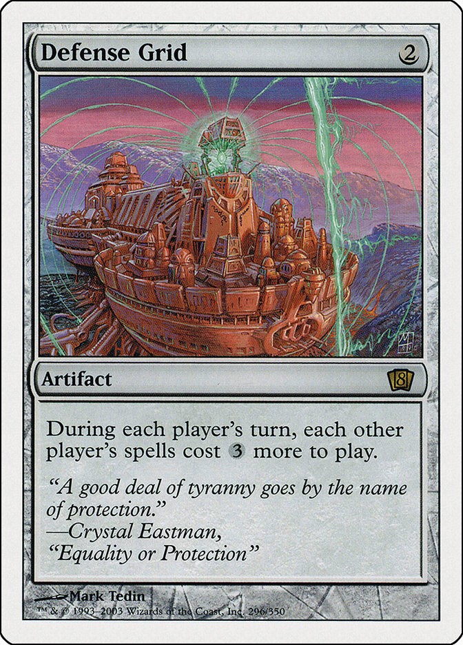 Defense Grid - 8th Edition - Magic: The Gathering