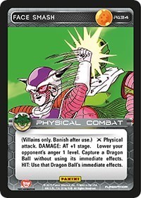 Face Smash - Panini: Heroes & Villains - Dragon Ball Z TCG