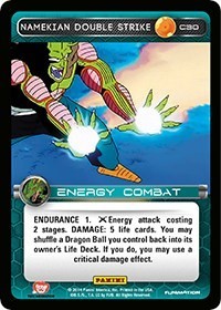 Namekian Double Strike - Panini: Set 1 - Dragon Ball Z TCG