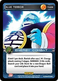 Blue Terror - Panini: Set 1 - Dragon Ball Z TCG